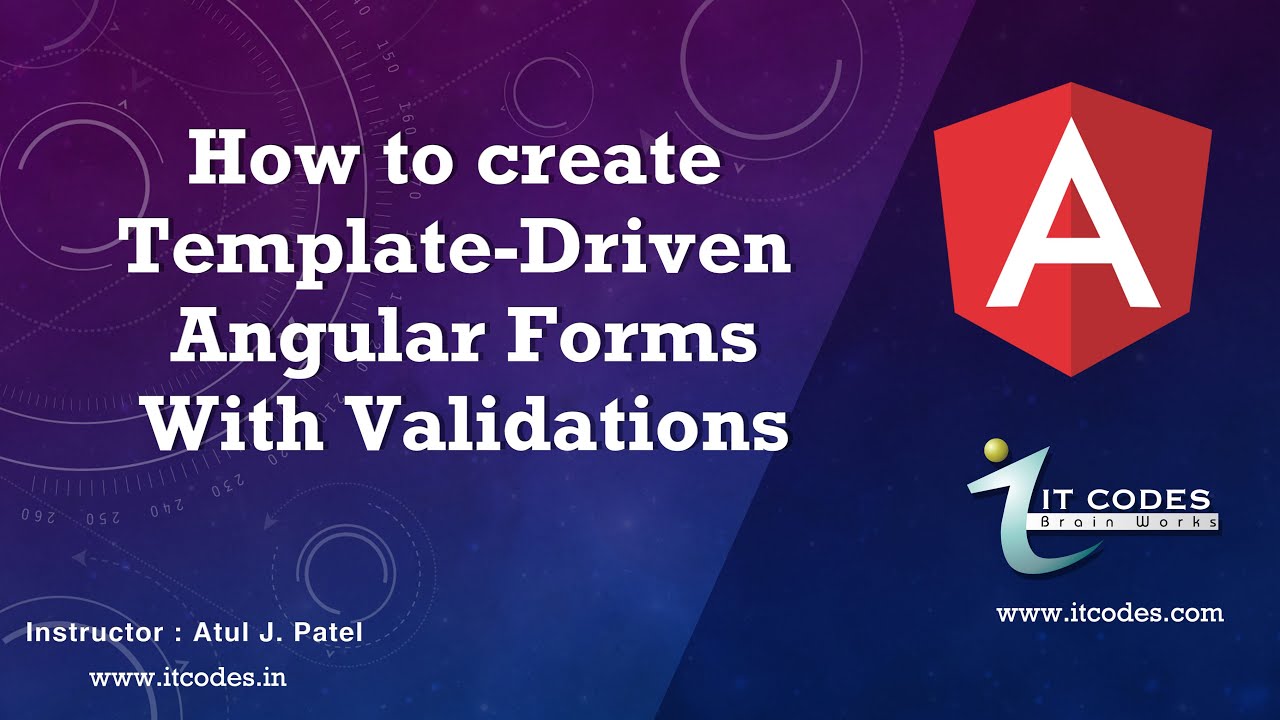 Template Driven Form in Angular | Angular Forms | Angular Tutorial on Creating Forms with Validation