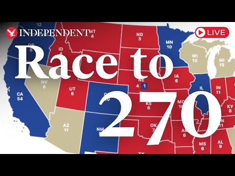 Live: 2024 US election results map as Trump and Harris go head-to-head for presidency