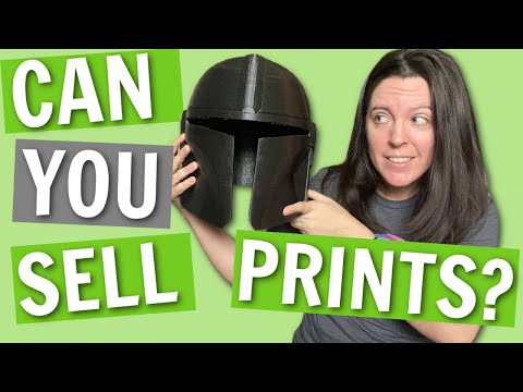 Can You Sell 3D Prints? - Discussing the Relationship Between 3D Modeler and Maker