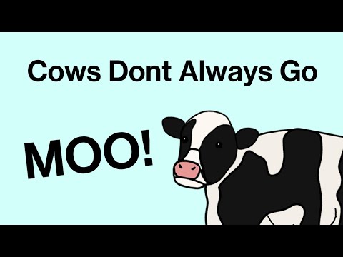 Steam Community :: Video :: Cows Dont Always Go Moo! - Short Animation