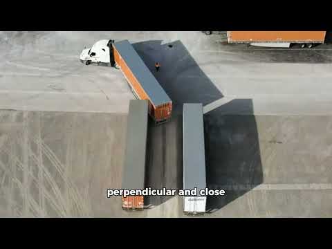 Truck and Trailer 90 degree backing