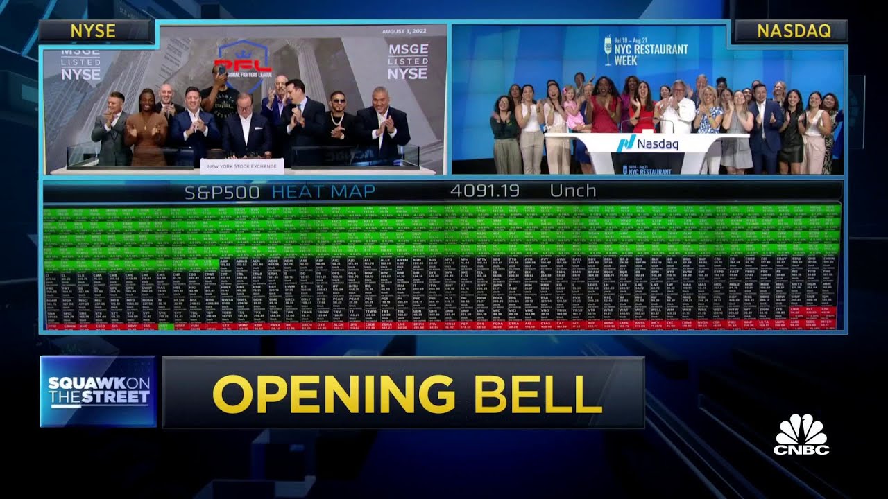 Opening Bell, August 3, 2022