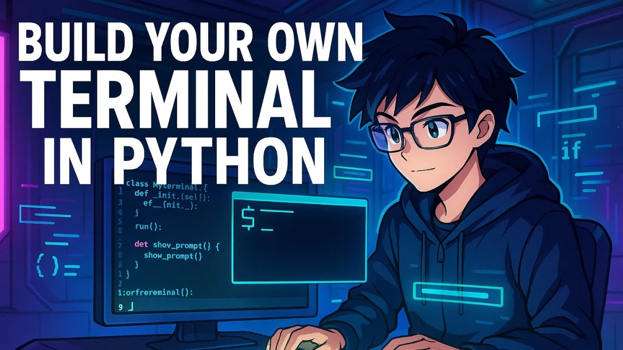 Build Your Own Terminal in Python (Like Zsh & Bash) - Part 1