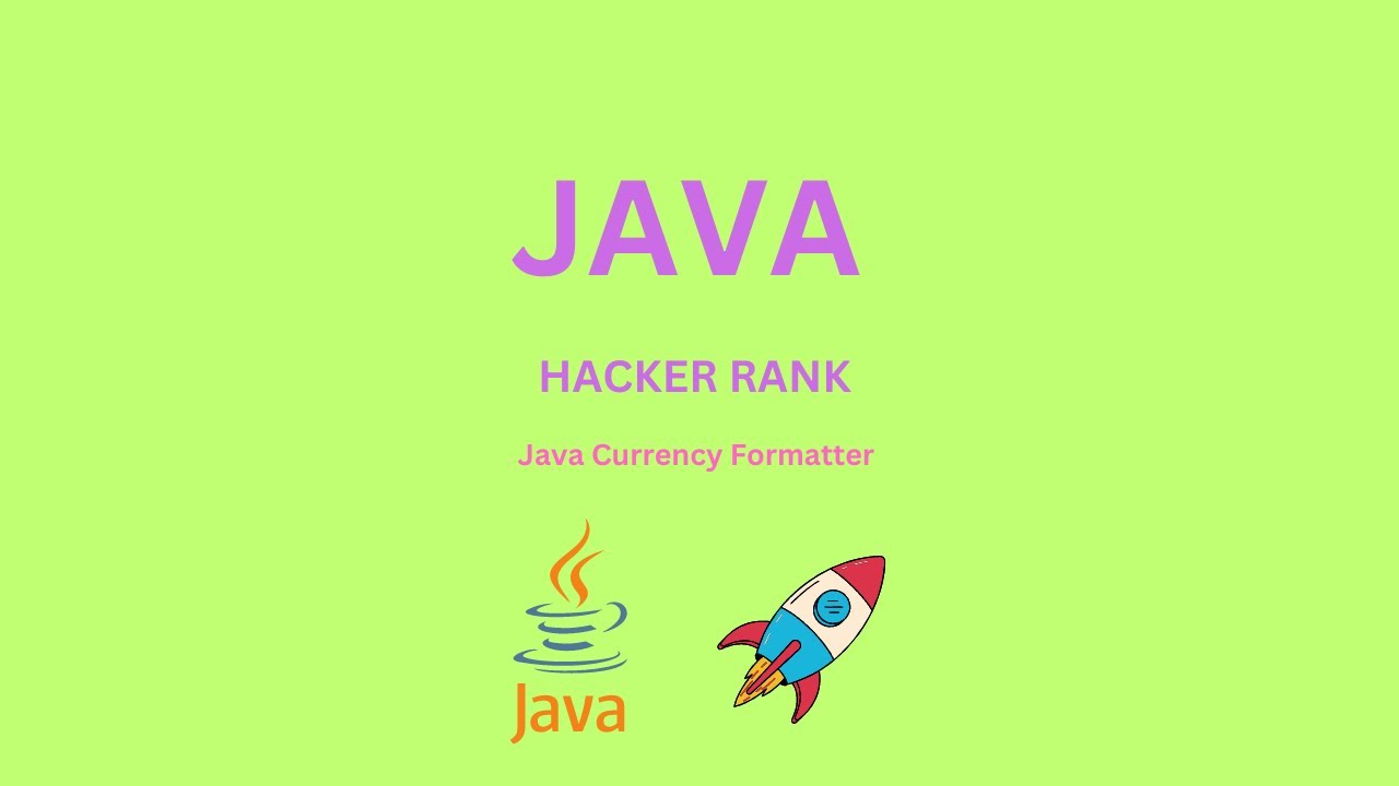Day 13 Java Currency Formatter || HackerRank