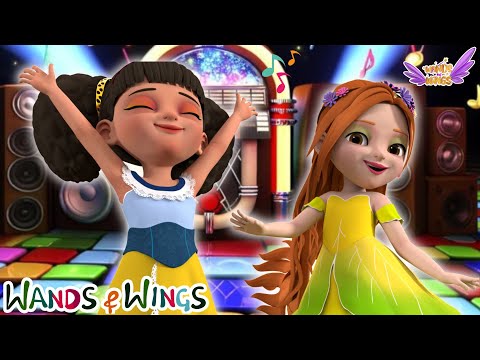 Party Freeze Dance Song | Princess Dance Party | Nursery Rhymes & Kids Songs