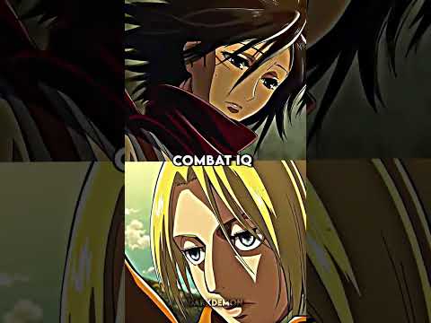 Mikasa VS Annie