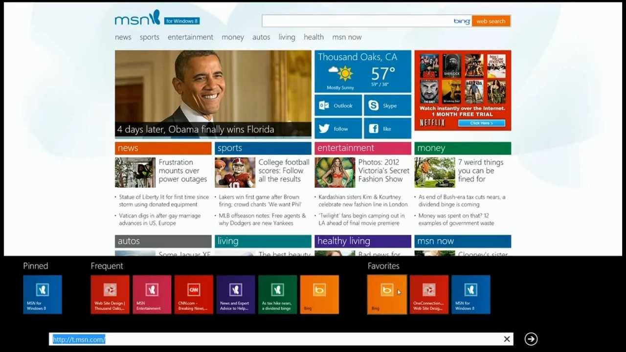 Windows 8 Tips: Internet Explorer 10 Basic Navigation