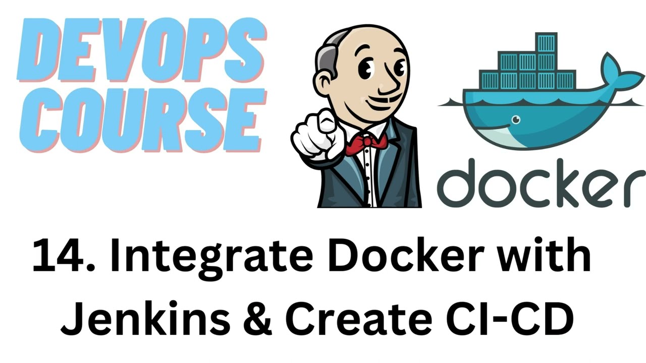 Jenkins Integrate with Docker Build Push to Docker Hub.
