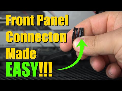 How to Connect your Front Panel Cables (F_PANEL Beginners Guide)