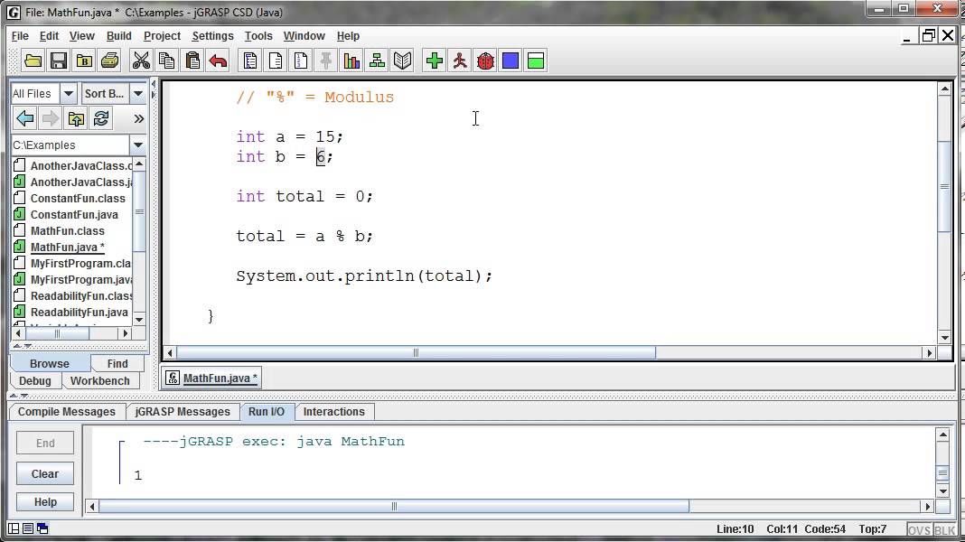010 - Java Math (Operators, Increment, Decrement, Compound Assignment)