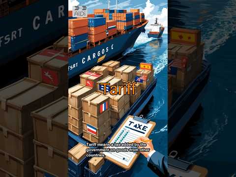 Tariff (Learner Video Dictionary) #aidictionary #aivideo #videodictionary #algodirect