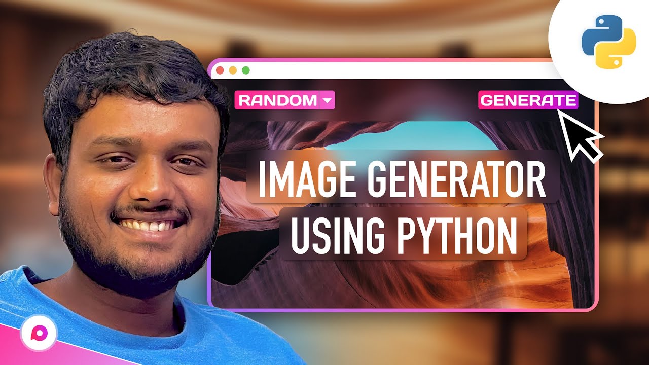 Generate IMAGE using PYTHON | Using CustomTkinter& Unsplash API