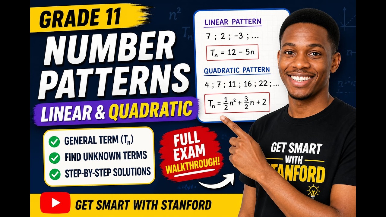 Grade 11 Maths  Number Patterns