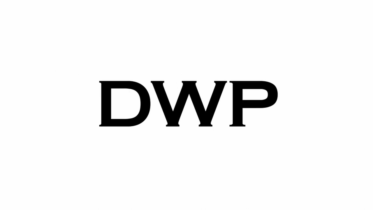 Example work DWP logo animation