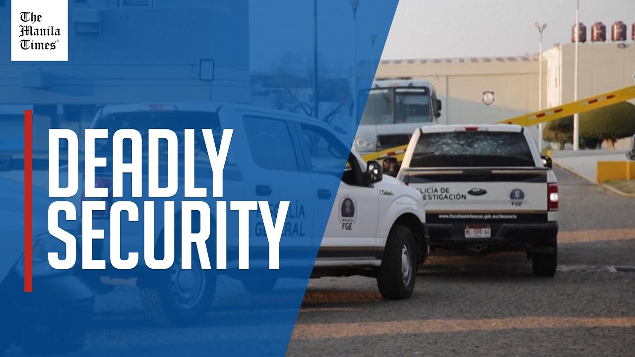 7 bodyguards, arrested as suspects in Mexico mayor's murder, arrive at prison