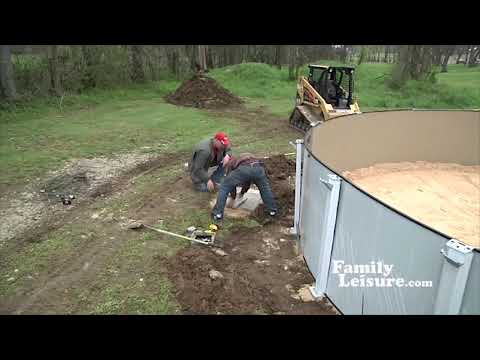 Above Ground Pool Installation | What To Expect | Family Leisure