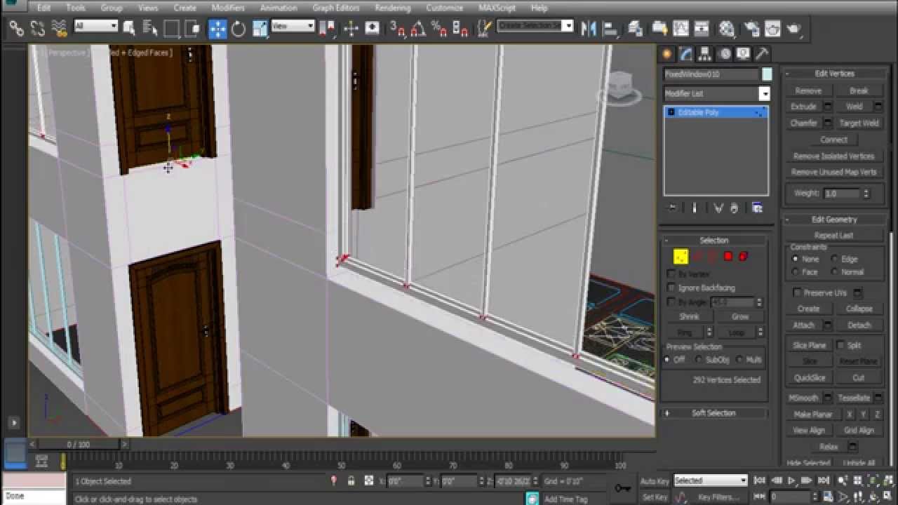 Modelling exterior building in 3D max Part 01