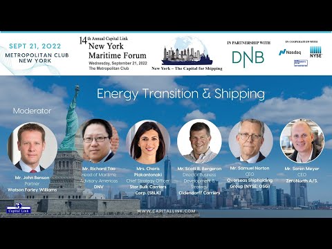 2022 14th Annual New York Maritime Forum - Energy Transition & Shipping