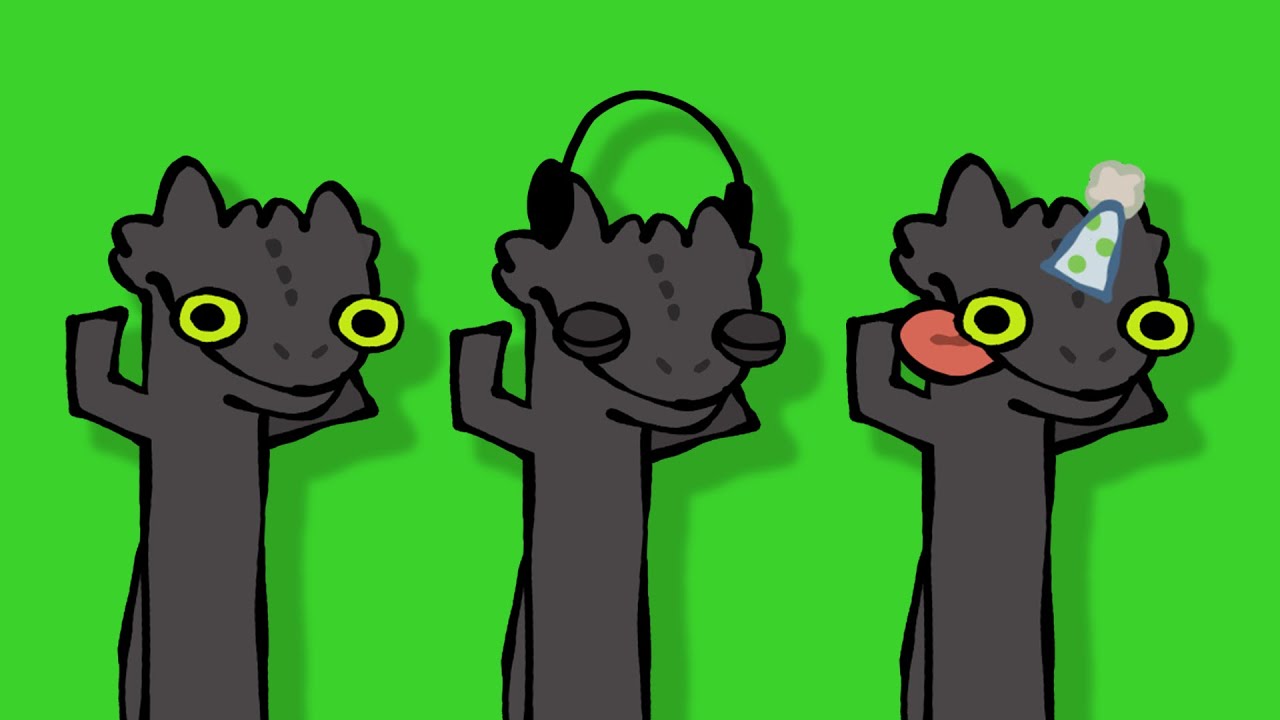 Toothless Dancing Meme [NEW VARIATIONS]