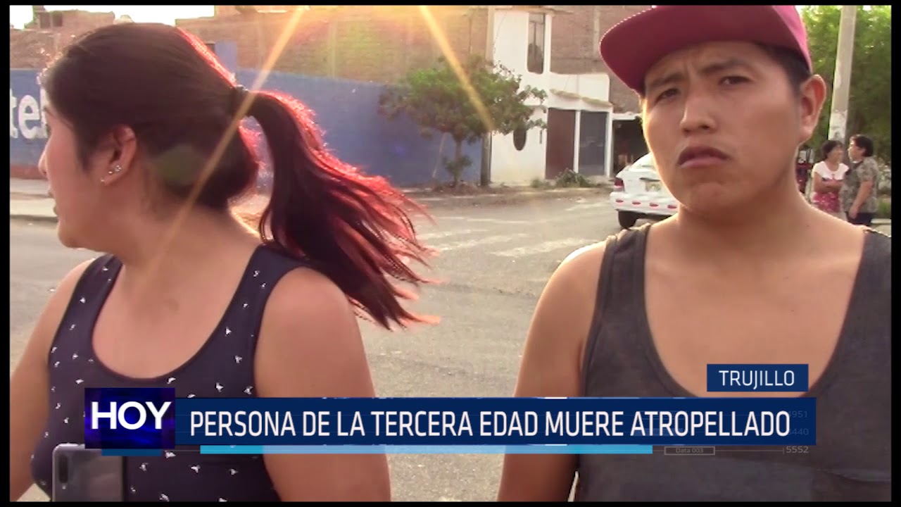 Accidente: persona de la tercera edad muere atropellado