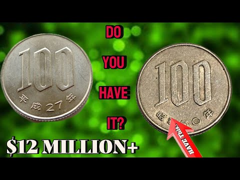 TOP 2 MOST VALUABLE COINSJAPAN 100 YEN COINS RARE COINS WORTH THOUSANDS!