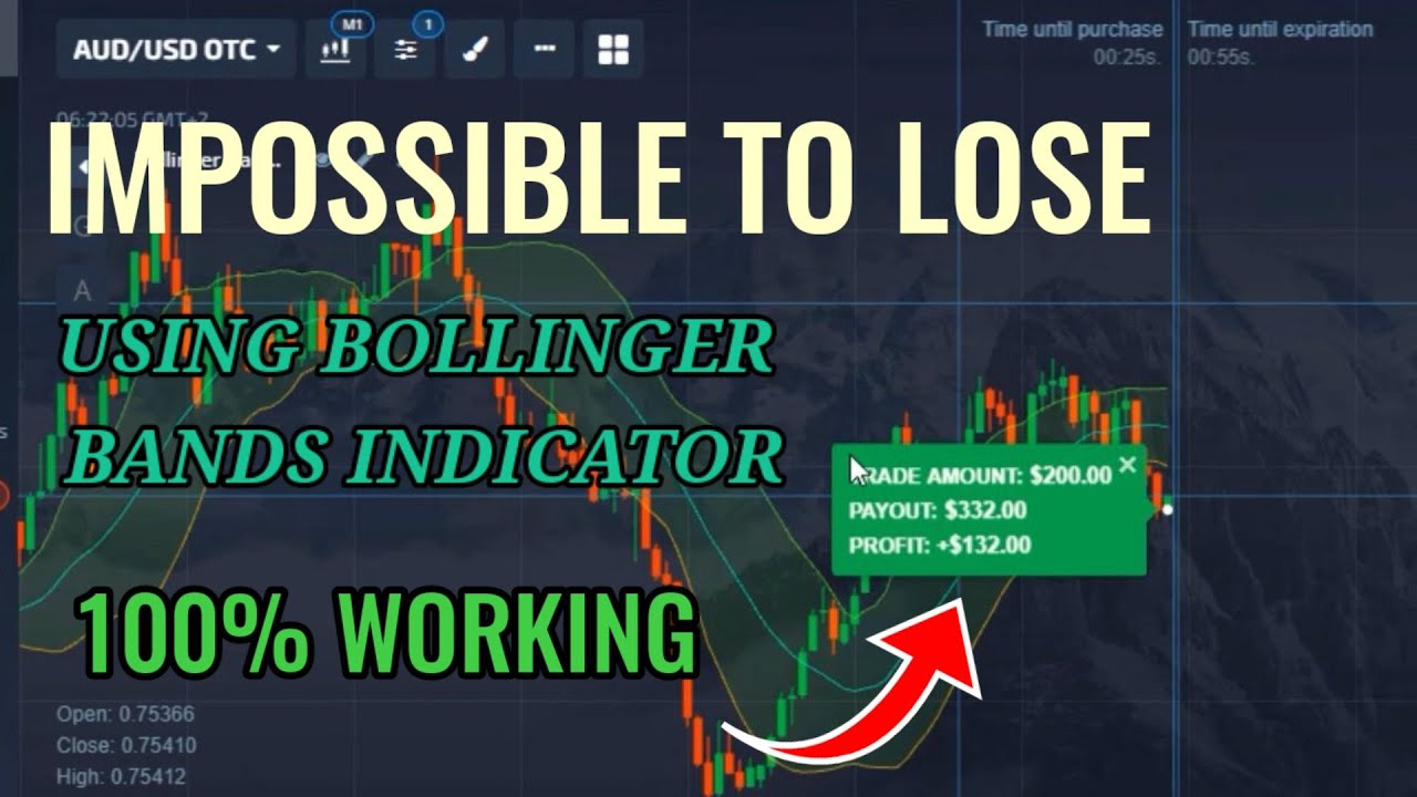 Impossible to Lose - Using only Bollinger bands Indicator - 100% Working - Pocket option strategy
