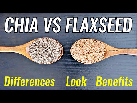 Chia Seeds VS Flax Seeds | Health Benefits Of Chia & Flaxseed | Chia or Flax For Weight Loss