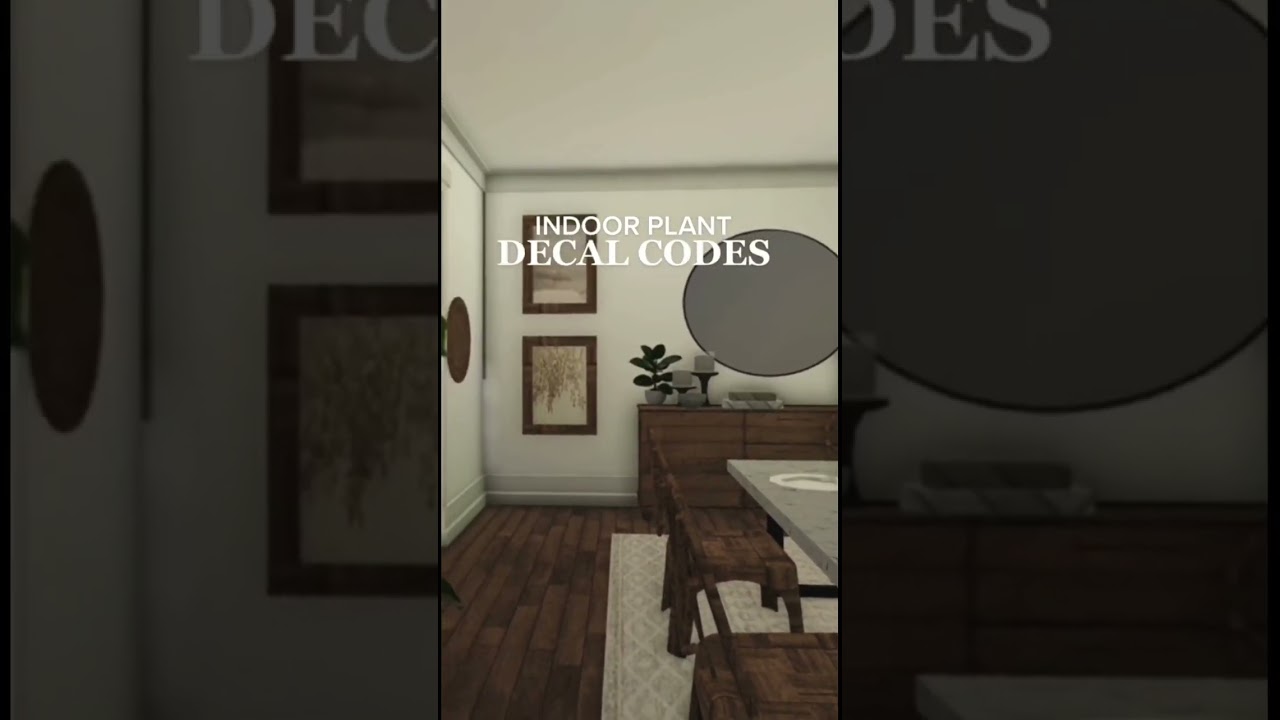 Bloxburg Plant Decal Code