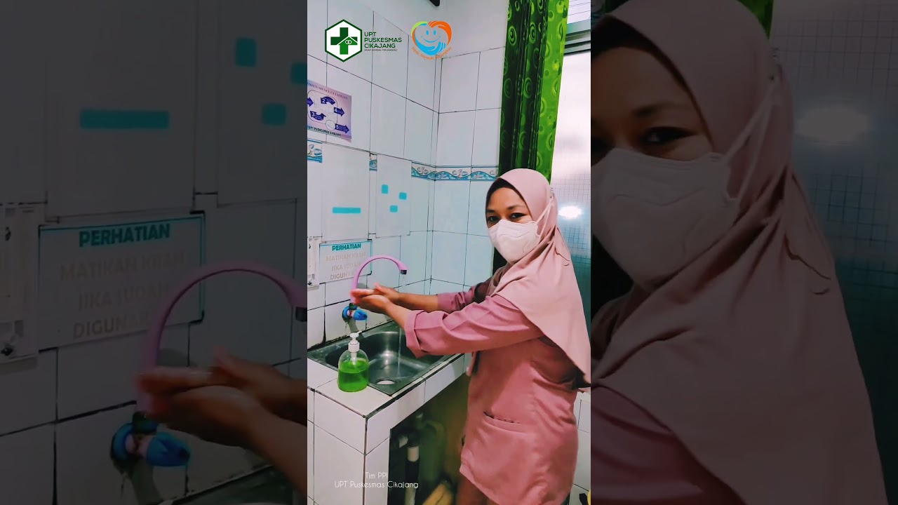 Tata Cara Cusi Tangan - Tim PPI UPT Puskesmas Cikajang