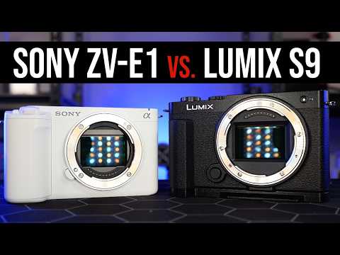 Sony ZV-E1 vs Lumix S9 (video performance)