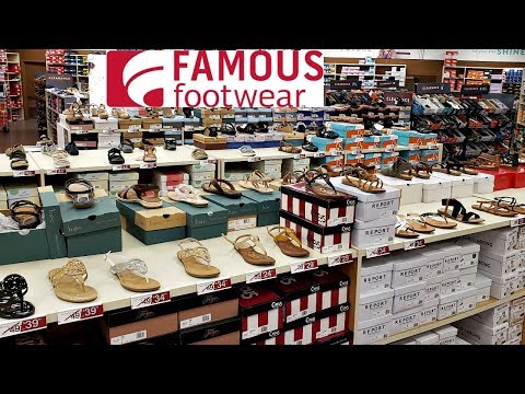 SHOP WITH ME FAMOUS FOOTWEAR SPRING FASHION TRENDS 2019