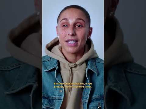 UConn was a culture shock for Diana Taurasi 😅 #dianataurasi #uconn #tbt #wnba