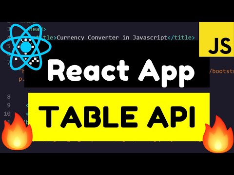 React.js JSONPlaceholder API Example to Render Data inside Table Full Example Tutorial For Beginners
