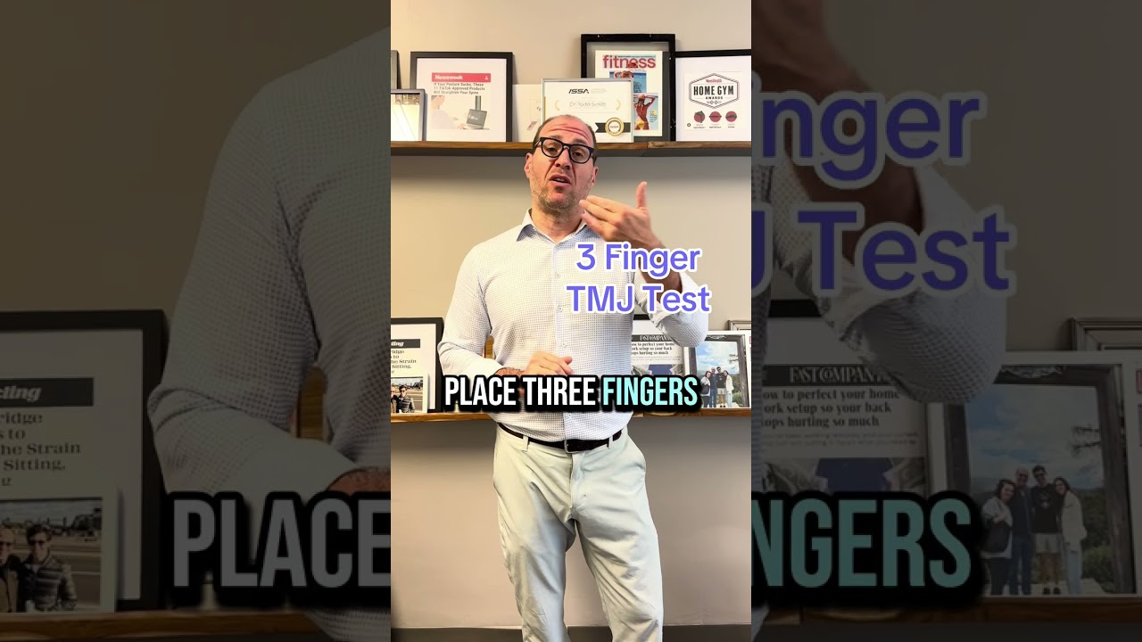 3 Finger TMJ Test