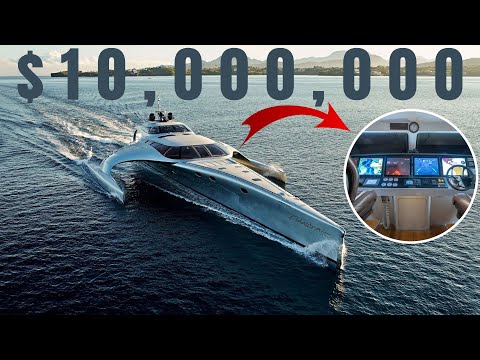 Inside Adastra Trimaran: The Future of Luxury Yachting