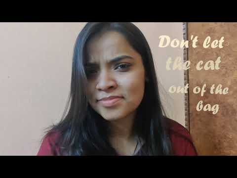 English idioms in hindi# Let the cat out of the bag# Englishmainkehtehain