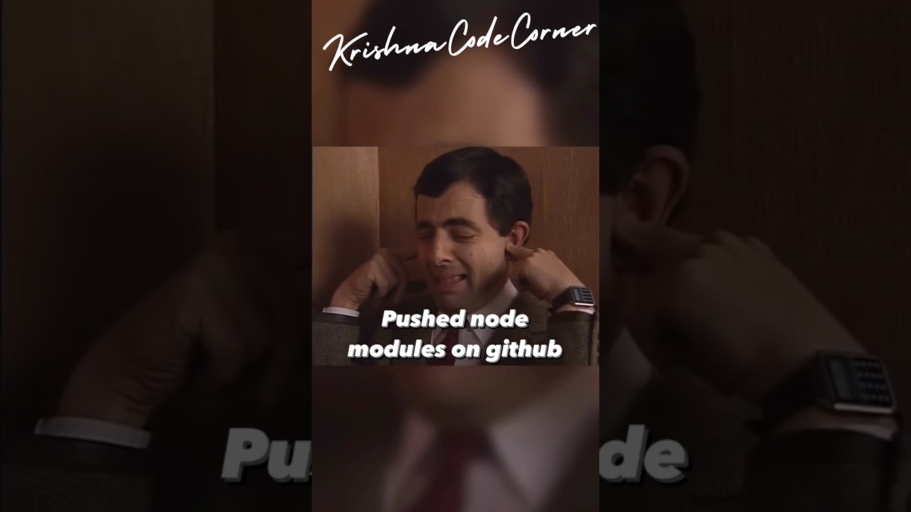 Node Module on GitHub 😂 #shorts #github #module