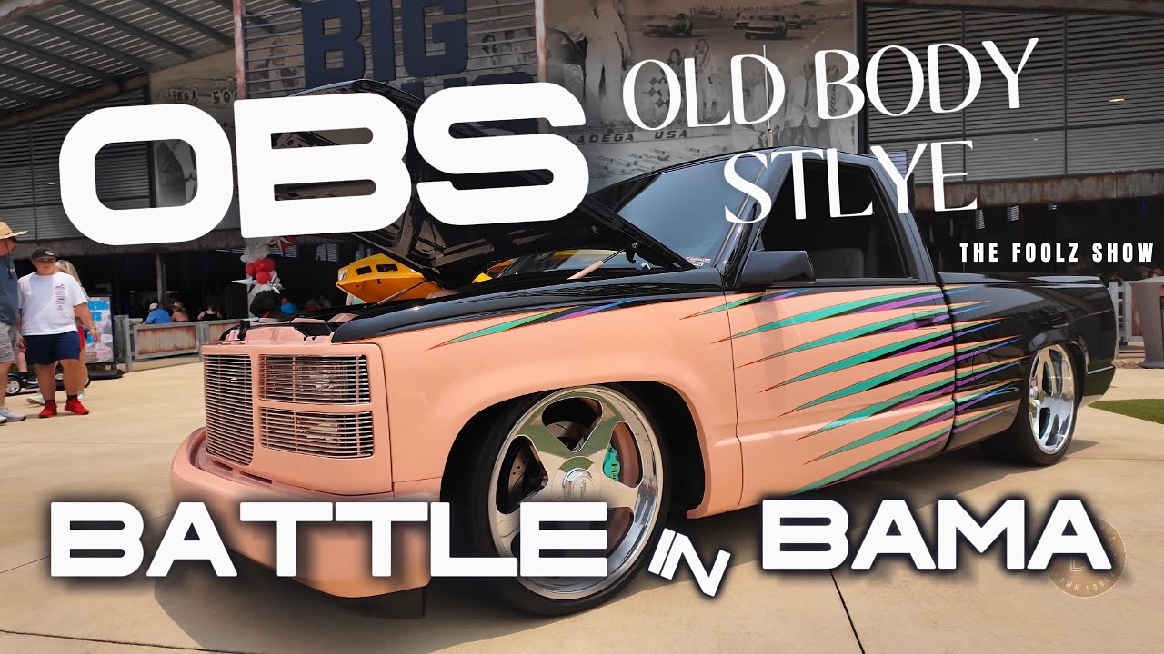 🔥 OBS Truck Takeover at Battle in Bama 2025 | Old Body Style Showcase at Talladega Motor Speedway.