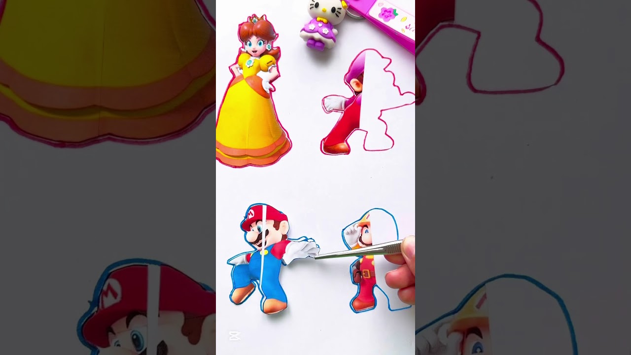Secret Mario Hack Revealed! #supermario #marioart #speemario #mario #art #mariobros #supermariobros