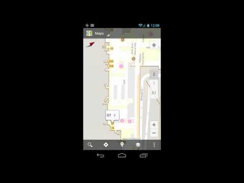 MSP Minneapolis International Airport Google Maps demo