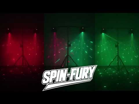 SPIN-FURY Laser Light BEAM-FLASH Strobe Light DMX LED DJ | Reverb