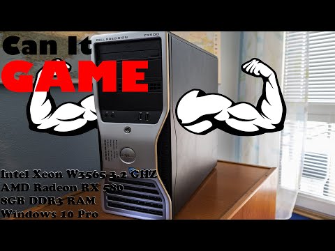 Can It Game ? // Dell Precision T3500 Made even better !!!