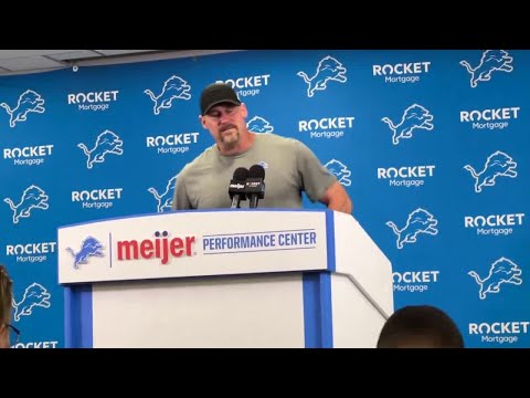 Dan Campbell speaks on John Cominsky injury