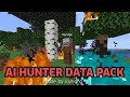 [AI Hunter] Minecraft Manhunt but you have no friend... (speedrunner vs. terminator) Minecraft ...