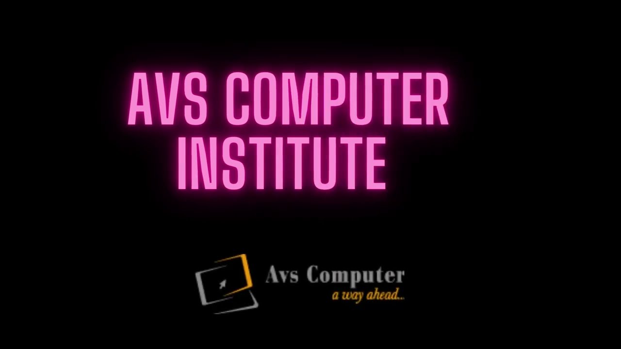 Avs computer training, best computer institute in NCR, #webdesign #graphicdesign #kidscamp