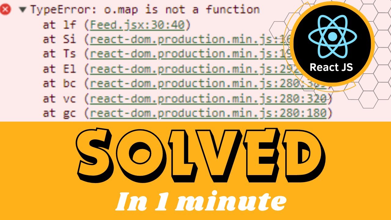 TypeError: map is not a function | Error in React solved 2024