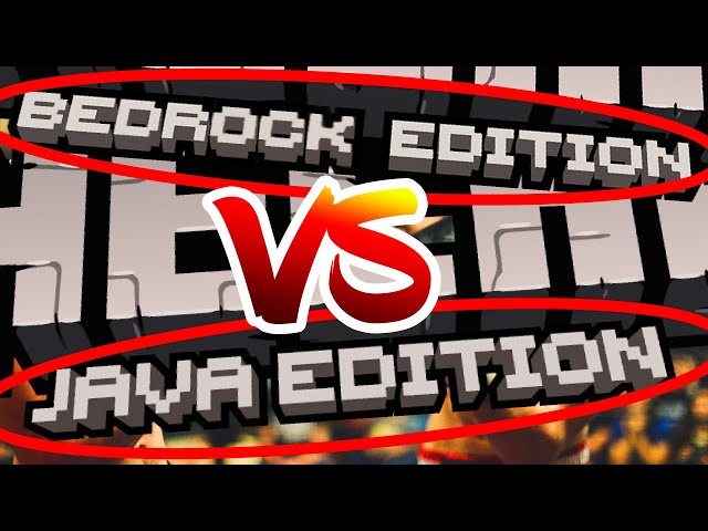 How to get Minecraft Bedrock and Java versions and what's different between the two?