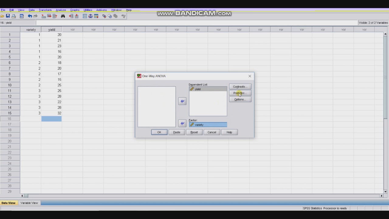 One - Way - ANOVA Using SPSS By Loy S. Fernandes