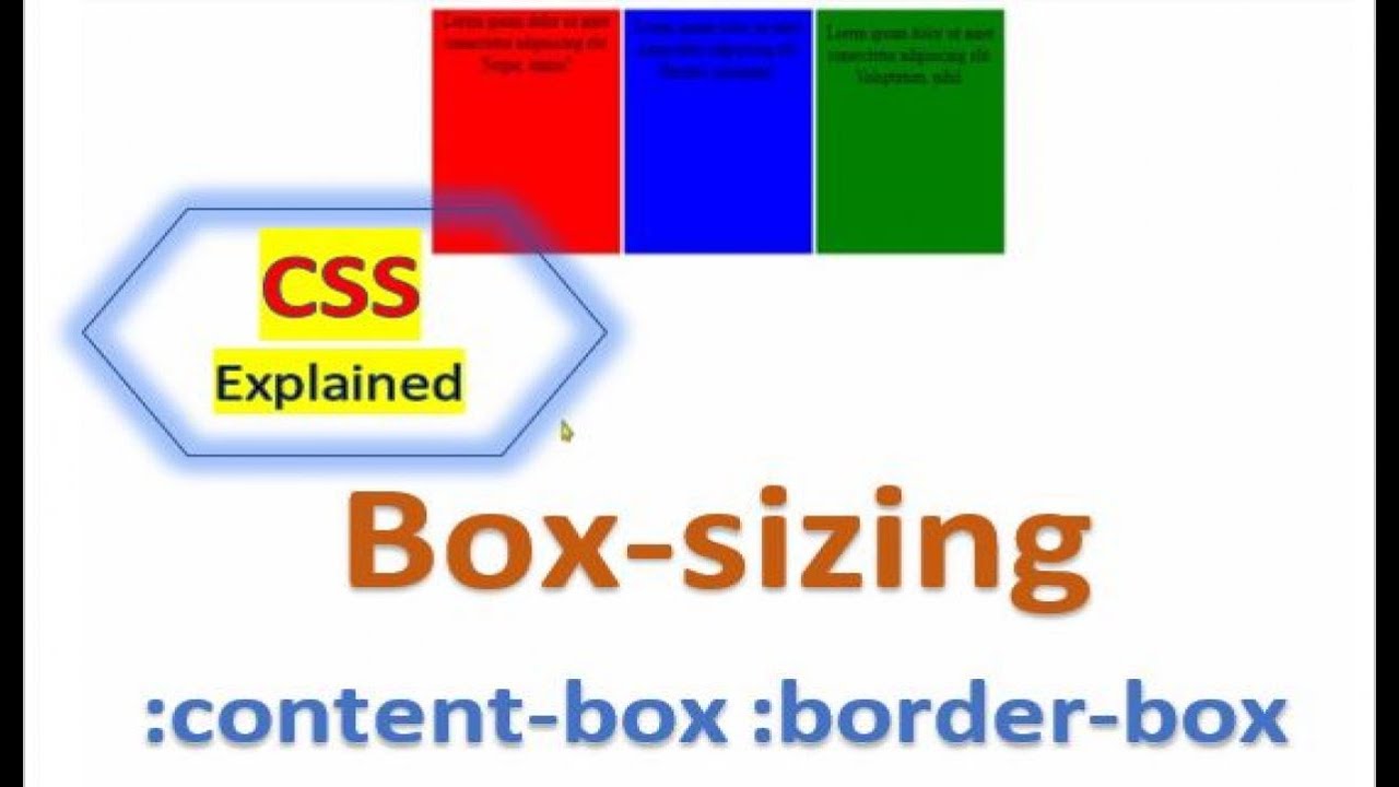 CSS box-sizing explained | CSS Explained | #smartcode