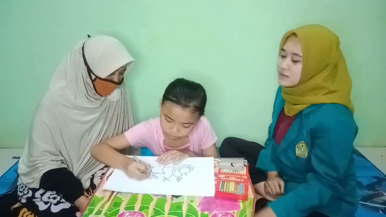 TERAPI BERMAIN MEWARNAI STASE ANAK